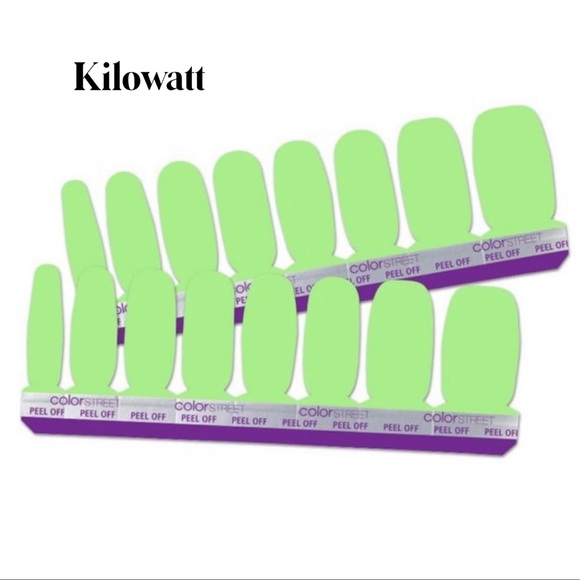 Color Street | Makeup | Kilowatt Color Street Green Neon Retired | Poshmark
